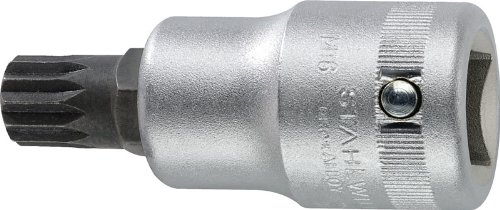Stahlwille 59X-M16 Steel Special Length XZN Socket, 3/4" Drive, M16 XZN ...