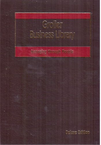 Buy Grolier Business Library : Managing Through People Book Online at ...