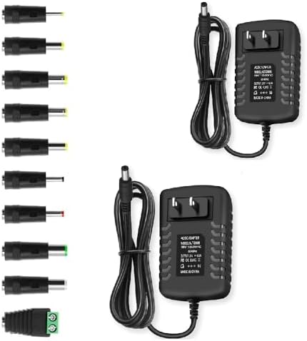 Amazon.com: 24V DC Power Supply Cord 0.5A 500mA AC Adapter 100-240V 50 ...
