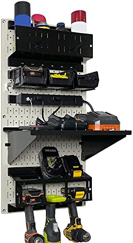 Amazon.com: Wall Control Power Tool Storage Organizer Kit Cordless ...