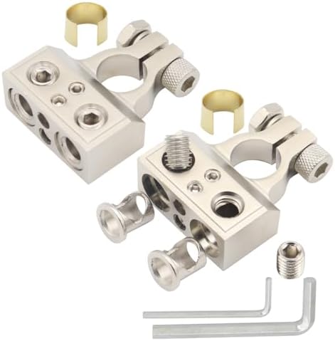 Amazon.com: Battery Terminals, 2/4/8/10 Gauge Battery Terminal ...