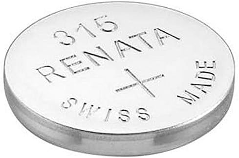 Renata 315 SR716SW Batteries - 1.55V Silver Oxide 315 Watch Battery (2 ...