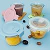 Amazon.com: 8 PCS Glass Soup Containers with Lids - 3 Cup Meal Prep ...