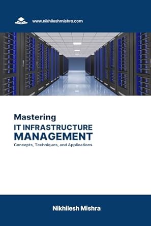 Mastering IT Infrastructure Management: Concepts, Techniques, and Applications: Mishra ...