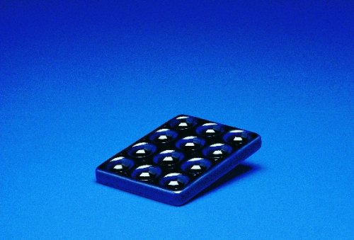 CoorsTek 60430 Porcelain Color Reaction or Spot Plates, 155mm Long ...