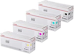 Amazon.co.jp: 【純正品】CANON トナーカートリッジ059 4色セット （CRG-059 BK/C/M/Y） : パソコン・周辺機器