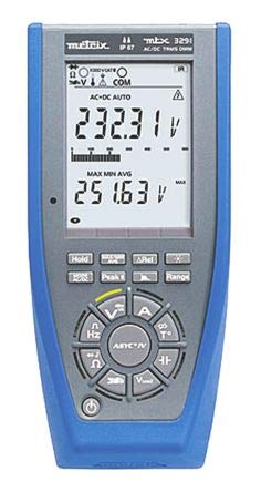 Buy Metrix 3291 Handheld Digital Multimeter with UKAS calibration, 20A ...