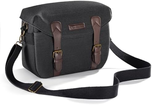 Amazon.com : K&F Concept Camera Sling Bag Small Crossbody Camera Case ...