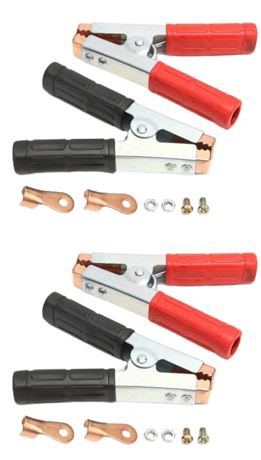 KADERA Heavy Duty Crocodile Alligator Clip Electrical Battery Clamp ...