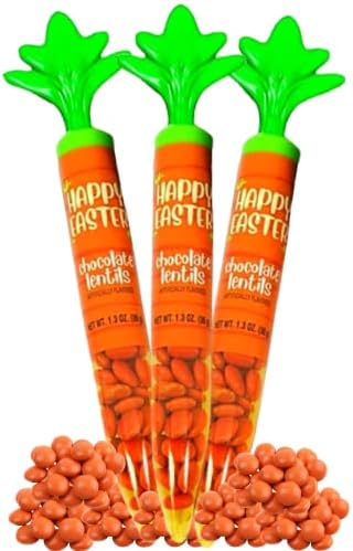 Amazon.com: Lindt Chocolate Carrots, Solid Milk Chocolate Candy Blended ...
