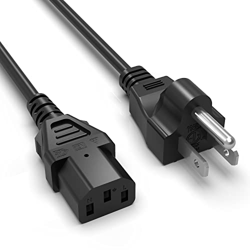 Snapklik.com : Superer 3 Prong AC Power Cord Cable Compatible