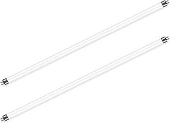 Liuyife 2 Pack 14W Fluorescent Tube, T5 Warm White 3000K, 549mm, G5 ...
