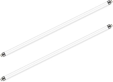 Liuyife 2 Pack 14W Fluorescent Tube, T5 Warm White 3000K, 549mm, G5 ...