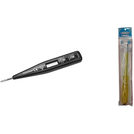 Taparia Digital Voltage Tester MDT 81 & TAPARIA 818 Tester, Yellow, 1 ...