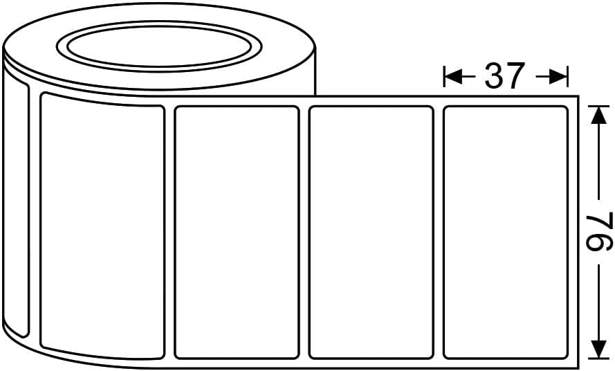 Address Label，76x37mm 250 Labels/Roll (4 Rolls)1000 Labels – BigaMart