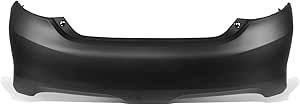 Amazon.com: DNA MOTORING Factory OE Rear Bumper Cover Compatible With ...