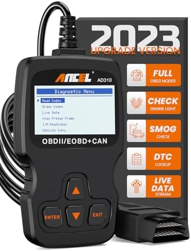 ANCEL AD310 Classic Enhanced Universal OBD II Scanner Car Engine Fault ...