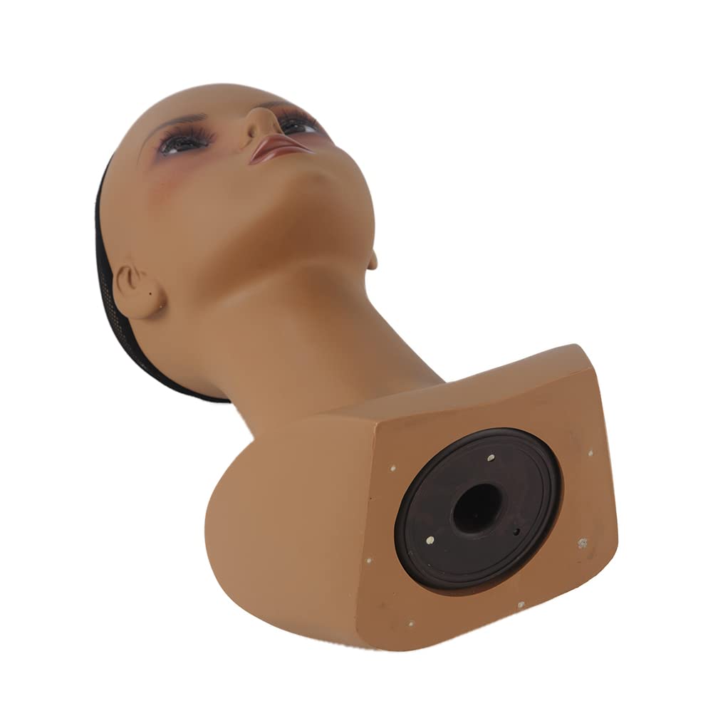 J&F CO. 17" Lifesize Mannequin Head Model Heads Wig Display Head for ...