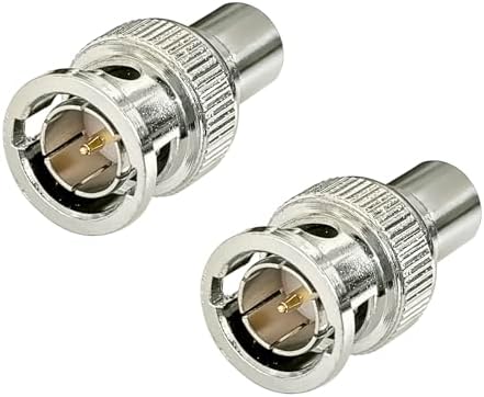 Amazon | F-Factory BNC 変換プラグ BNCプラグ(オス) - RCAジャック(メス)変換コネクタ 75Ω 2個入 FE-CBA-BPRJ-2P | F-Factory ...
