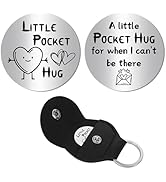 CREATCABIN A Little Pocket Hug Token Heart Rainbow Long Distance ...