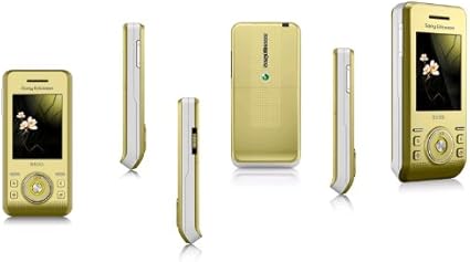 Amazon.com: Sony Ericsson S500 Spring Yellow Phone Quad Band (GSM ...
