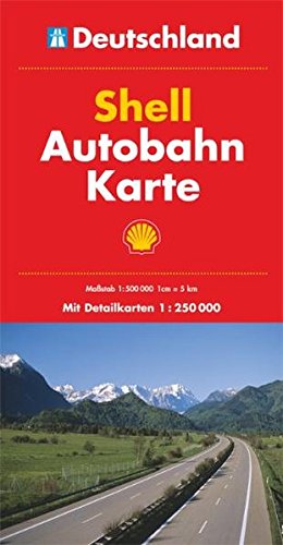Shell Länderkarte Autobahnkarte Deutschland 1:500.000 : Amazon.de: Bücher