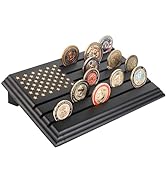 Amazon.com: Samplife Challenge Coin Display Stand,Three-Tier Coin Rack ...