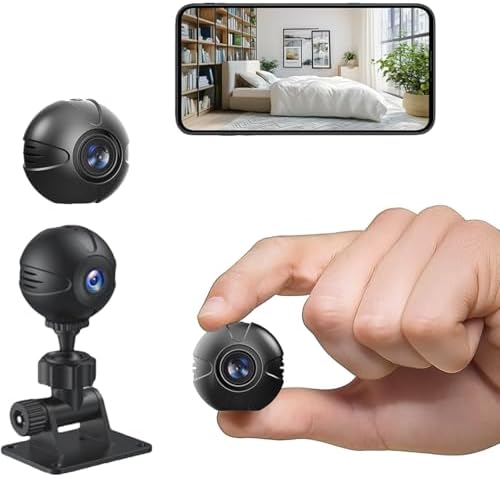 Amazon.com : Pofeite Mini Spy Camera Hidden WiFi Small Wireless Video ...
