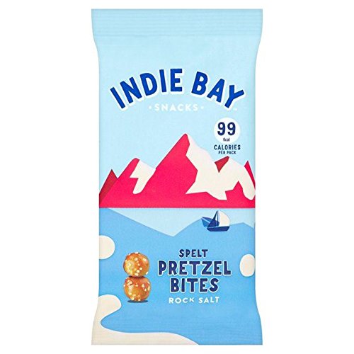 Amazon.com: Indie Bay Snacks Spelt Pretzel Bites with Rock Salt - 26g ...