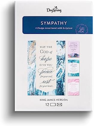 DaySpring - Sympathy - Peace for Your Soul - 4 Marble Assortment with ...