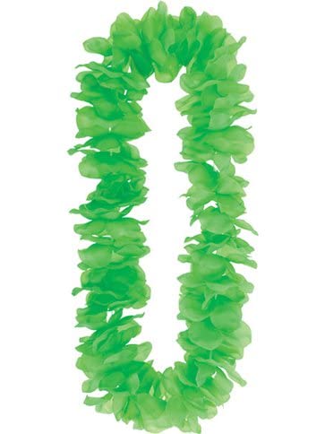 Neon Green Lei Garland/Pool Arty Props/Beach Party Props/Hawaiian Theme ...