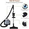 Amazon Basics Cylinder Bagless Vacuum Cleaner with HEPA filter for ...