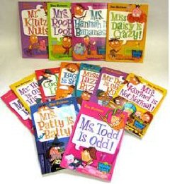 11 Books - My Weird School Series Set - Miss Daisy is Crazy, Mr. Klutz ...