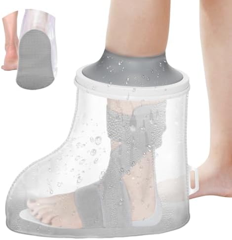 Amazon.com: Waterproof Foot Cast Cover for Shower Adult, Reusable ...
