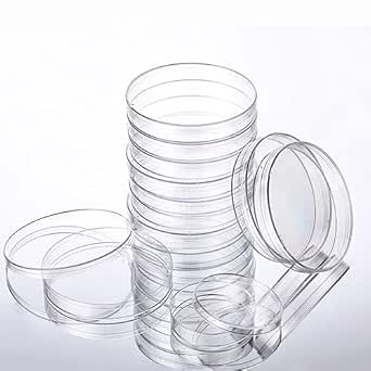 Aifukena Petri Dishes, 90 x 15 mm, Non pyrogenic, Clear, Sterilized ...