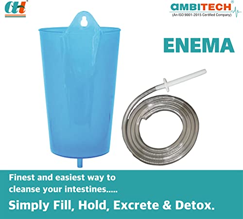 AmbiTech PVC Enema kit | Improved Model enema kit for home use with ...