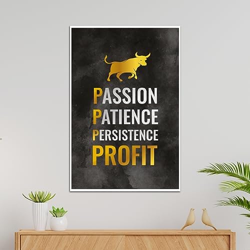 inspire TA Stock Market Trading Poster Motivational Quotes Investor ...