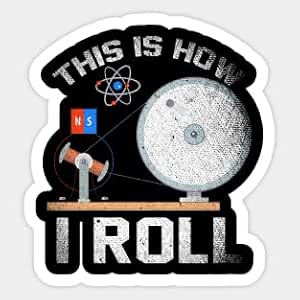 Amazon.com: Physics This is How I Roll Science Sticker, Gift Sticker ...