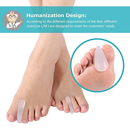 Gel Toe Separators Single Toe Separator Combination 4 Pairs Sold ...