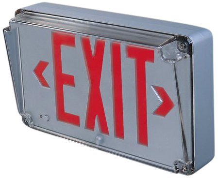 Buy Sure-Lites UX71RSD NEMA 4X LED Emergency Light, Die Cast Aluminum ...