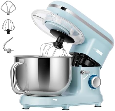 Amazon.com: Honinst Stand Mixer, 6.5QT 10-Speed Tilt-Head Electric ...