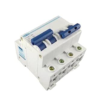 2P 63A MTS Dual Power Manual Transfer Switch Circuit Breaker MCB 50HZ ...
