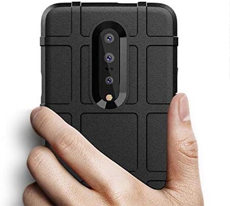 SmartLike Rugged Back Cover for OnePlus 7 Pro 5G - Black : Amazon.in ...