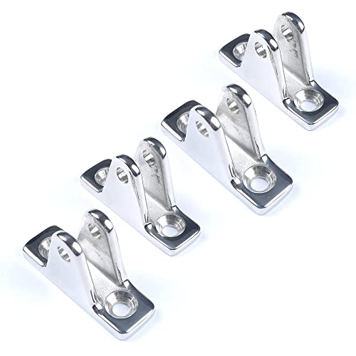 Snapklik.com : Bimini Top Deck Hinge Mounting Brackets Marine Hinges ...