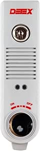 Detex EAX-500 Gray Exit Alarm Surface Mount Battery Powered Gray Finish - Amazon.com