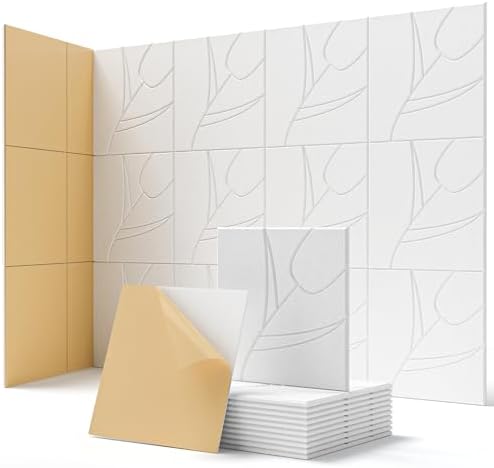 Sound Proofing Panels Self-Adhesive 12 Pack Acoustic Wall Panels, High ...
