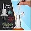 Amazon.com: Pouro Alcohol Liquor and Spirits Bottle Pourer Pouring ...