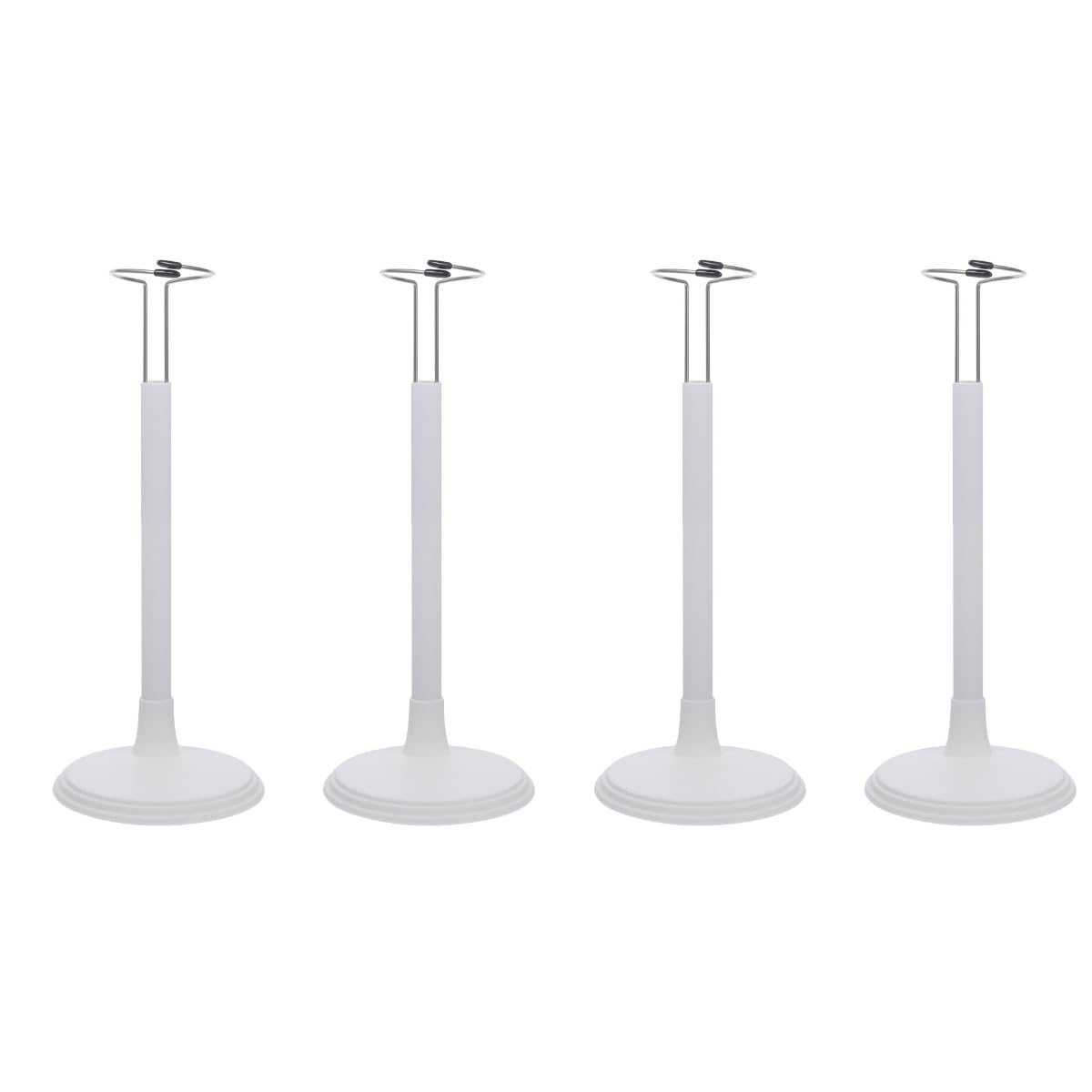 Amazon.com: jarbins 4pcs Doll Stands White Doll Display Support ...