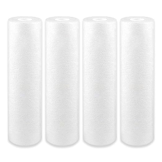 DOC RO® 5 Micron 10" x 2.5" Sediment Water Filter Replacement Cartridge ...