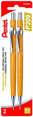 Pentel C279-2B Ain Stein Mechanical Pencil Lead, 2B, 0.9mm, 36-Leads ...
